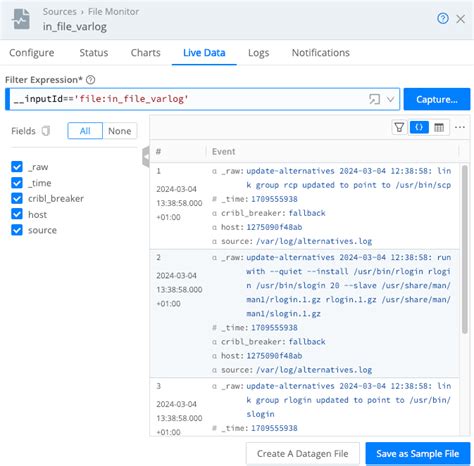 Getting Started Tutorial Cribl Docs