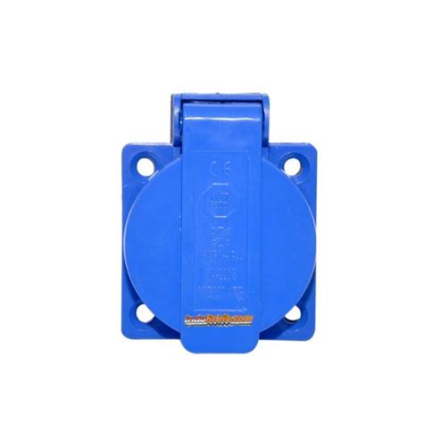 Promo Oem Panel Mounting 1 Phase 16 A 220v Ac Socket Untuk Stop Kontak