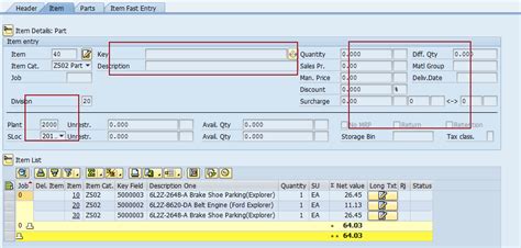 Sap Dbm Job Order Fields Non Editable After Bill Sap Community