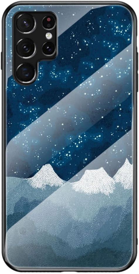 Dazzling Glass Starry Sky Pattern Phone Case For Samsung Galaxy A13 A23