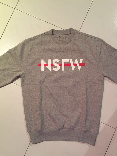 Nsfw 9gag Sweater Mens Fashion Tops And Sets Hoodies On Carousell