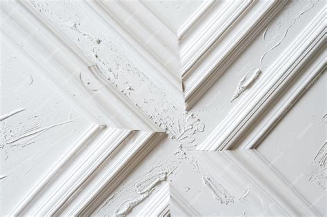 Premium Photo White Frame Texture Background Realistic Square Frames