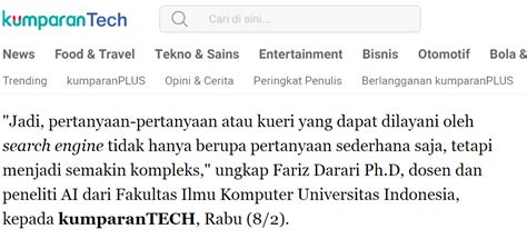 Fariz Darari On Twitter Honored To Be Featured On This Article