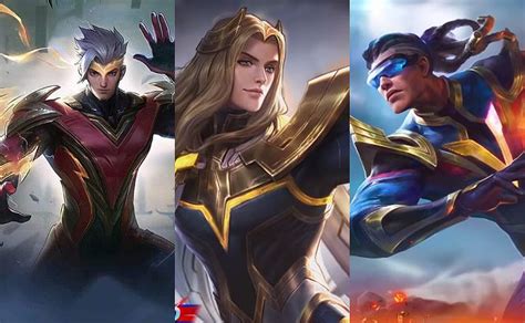 All Five Confirmed Hero Squad Skins In Mlbb