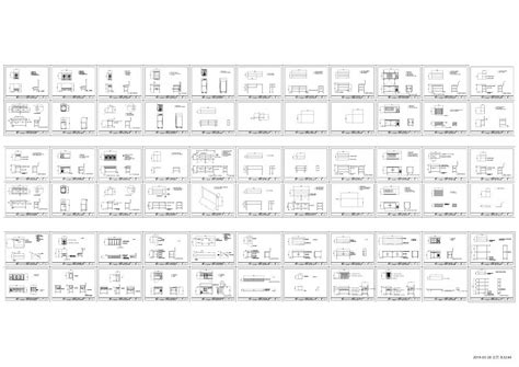 상업용 주방기기 모음 Library Magnicad Cad Block Free Download