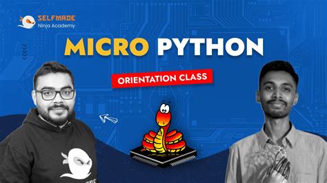 Micropython With Raspberry Pi Pico Orientation Class Basics To