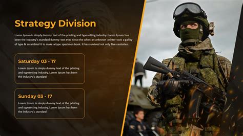 Army Powerpoint Background Free Ranger Military Powerpoint Template