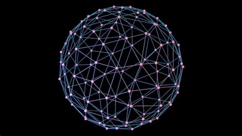 Premium Photo Global Network With Nodes Connected