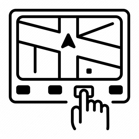 Car Navigation Gps Map Navigator Location Icon Download On Iconfinder