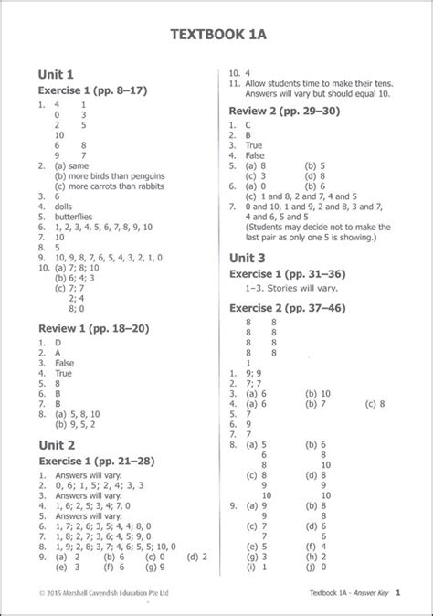 Common Core Answer Key Common Core Worksheets
