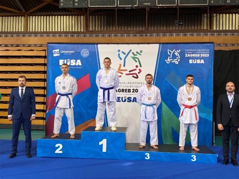 Злато за Петар Заборски и две бронзи за каратистите на „Макпетрол“ на европската универзијада