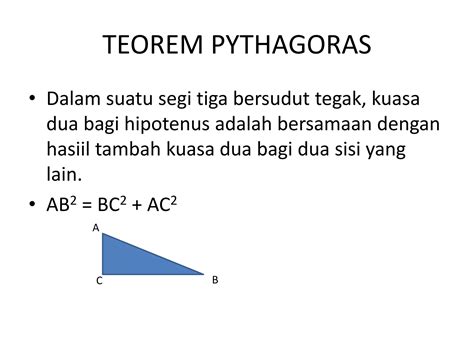 Teorem Pythagoras Ppt
