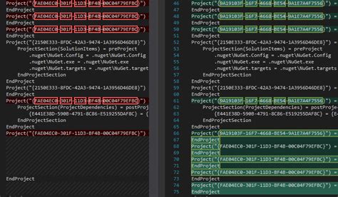 XUnit Test Project NET Core Use The Old Project Type GUID In The Solution File Issue