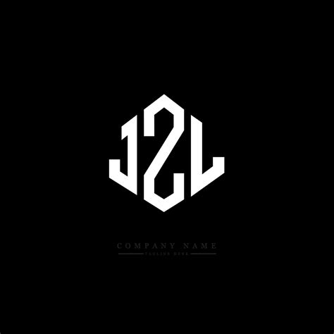 Diseño De Logotipo De Letra Jzl Con Forma De Polígono Jzl Polígono Y