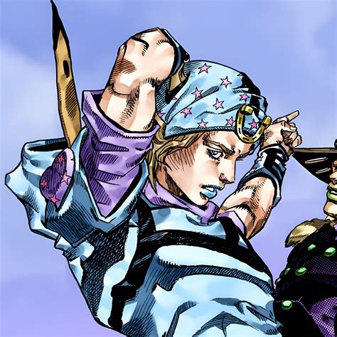 Johnny Joestar Icon Craneo Dibujo Bizarro Super Héroe