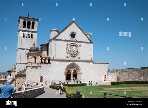 Assisiitaly July 11 2021church Of San Francesco In Assisi And Its
