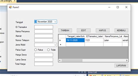 Cara Menampilkan Database Access Ke Datagridview Di Vbnet Pengetahuanku