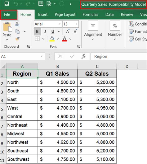 How To Remove Compatibility Mode In Excel 2 Simple Ways Excel Insider