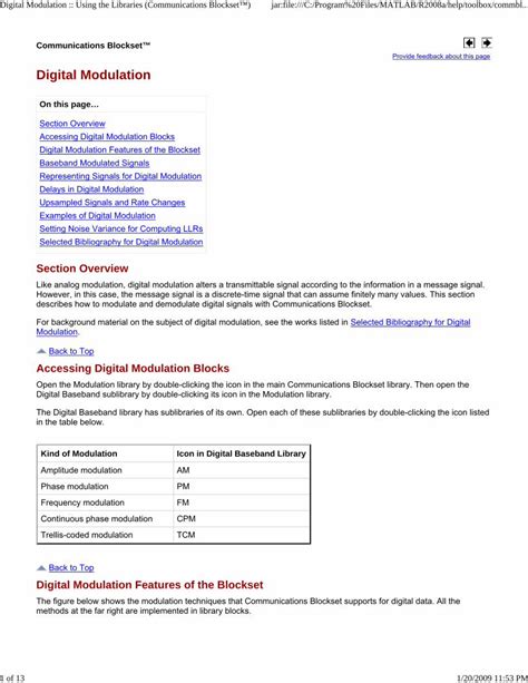 Pdf Simulink Digital Modulation Help Page Dokumentips