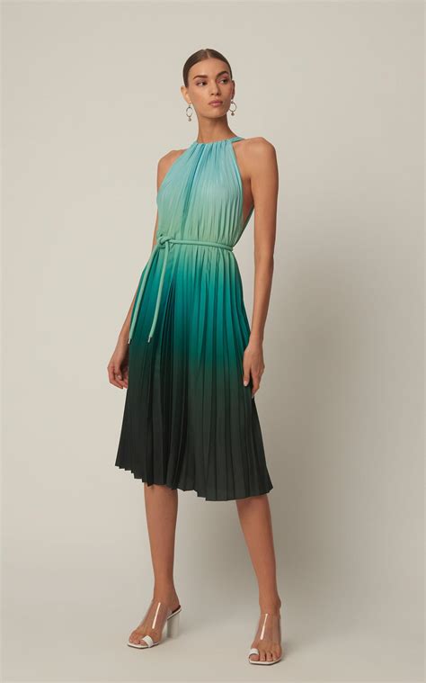 Halter Neck Dress Chiffon
