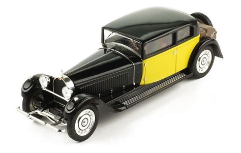 Ixo Models 1 43 Bugatti 41 Royale Coach Weymann 1929 Black And Yellow