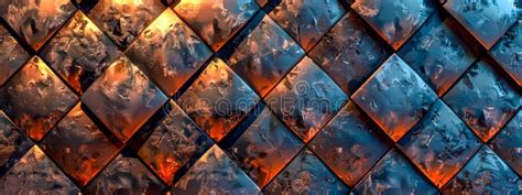 Abstract Background Showing Three Dimensional Cubes Creating Rough