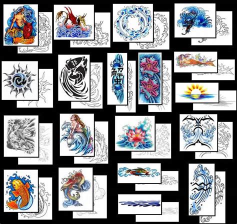 Japanese Water Symbol Tattoos