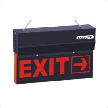 Exit Led Sign Board At Best Price In Bengaluru Es A Security Industry Private Limited