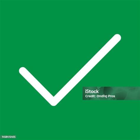 확인 표시 틱 아이콘 성공 예 벡터 일러스트 는 배경에 격리 긍정적 인 투표 고름에 대한 스톡 벡터 아트 및 기타 이미지 고름 긍정적인 감정 표현 동의 Istock