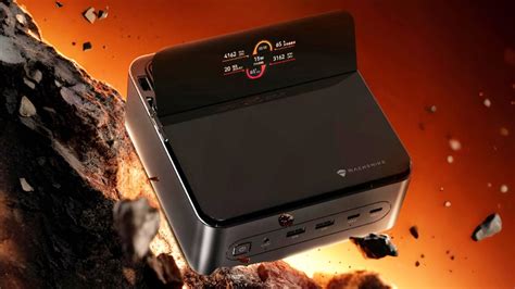 مینی‌کامپیوتر Machenike Gts با پردازنده Core Ultra 9 285h و نمایشگر وضعیت تاشو معرفی شد سخت