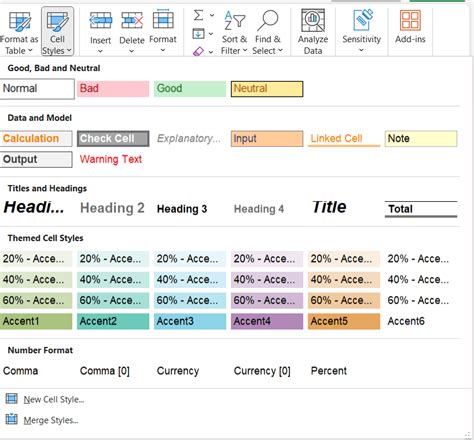 Excel Tips And Tricks 481 Refreshing Cell Styles Icaew