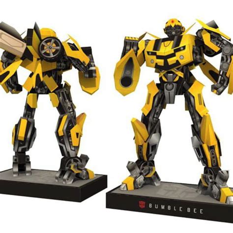 Robô Transformers Bumblebee 3d Arquivo Pdf Papercraft Elo7