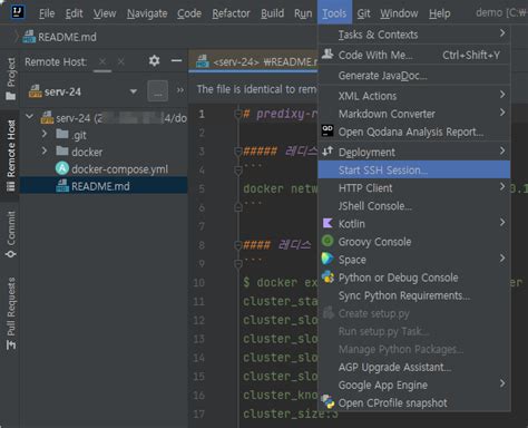 원도우 Intellij에서 Ssh 연결하기
