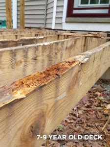 5 Steps On How To Repair Wood Rot Deck Joist Beam And Rim Tape Trex