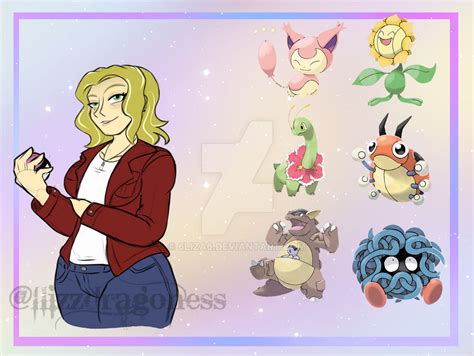 Pokemon Team Mary By 6liza6 On Deviantart