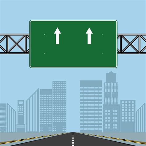 Highway Road Signs 2386354 Vector Art At Vecteezy