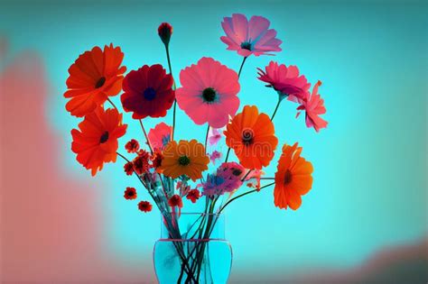 Spring Vibes In Bold Colors Stock Illustration Illustration Of Inspiring Colorful 276111173