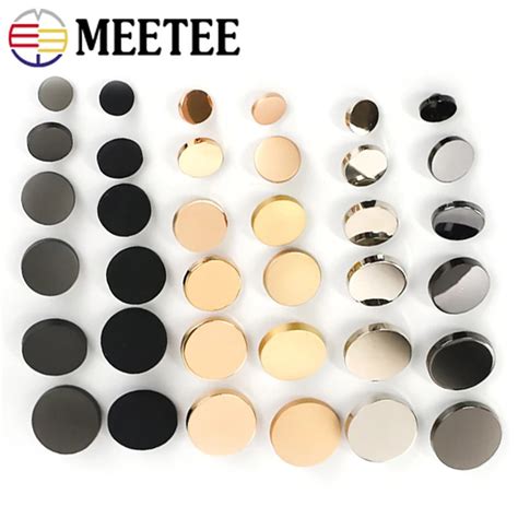 의류용 금속 스냅 버튼 장식 단추 12 25mm 생크 라운드 플랫 걸쇠 자켓 코트 청바지 Diy 바느질 액세서리 10 세트 Aliexpress