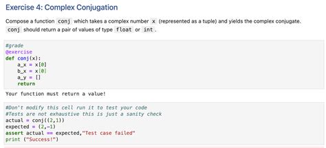 Solved Exercise 4 Complex Conjugation Compose A Function