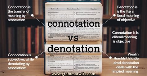Connotation Vs Denotation Definitions Differences And Examples