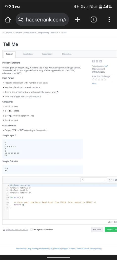 You Will Given An Integer Array A And The Size N You Will Also Be