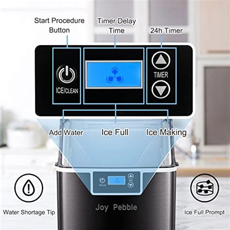 Nugget Ice Machine Nugget Ice Maker Countertop Chewable Ice Maker Machine Up To Lbs Per Day