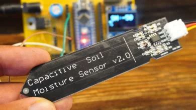 Capacitive Soil Moisture Sensor Archives Electronic Clinic