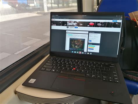 My New X Carbon Gen R Thinkpad