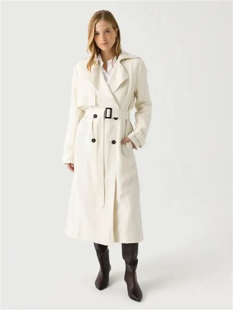 White Trench Coat Outfits For Women Fresh Clean And Effortlessly Stylish