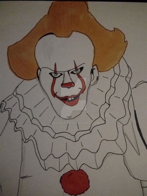Drawing Pennywise By RouXay On DeviantArt