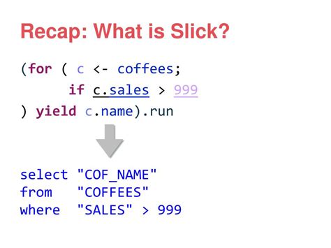 Ppt Patterns For Slick Database Applications Powerpoint Presentation