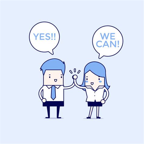 Women Yes We Can Clip Art