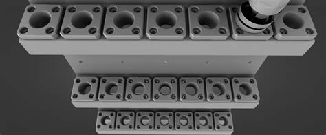 Stl File Tool Rack For Tormach Tts Style Of Tools Fits Grizzly G0704 And Optimum Bf20 Cnc