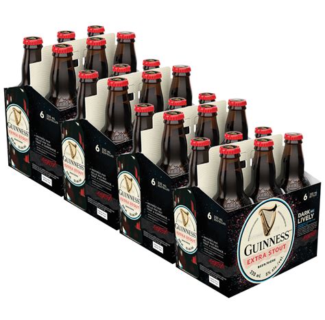 Guinness Extra Stout 24 X Bottle 330 Ml The Beer Store